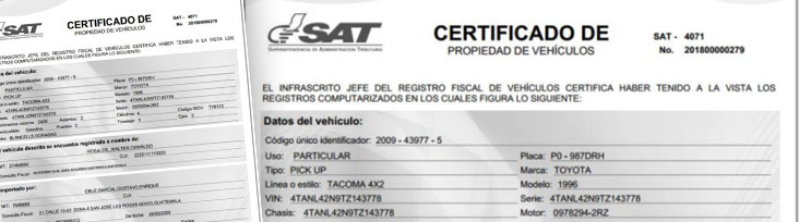 Portal SAT | Registro de marca y/o línea