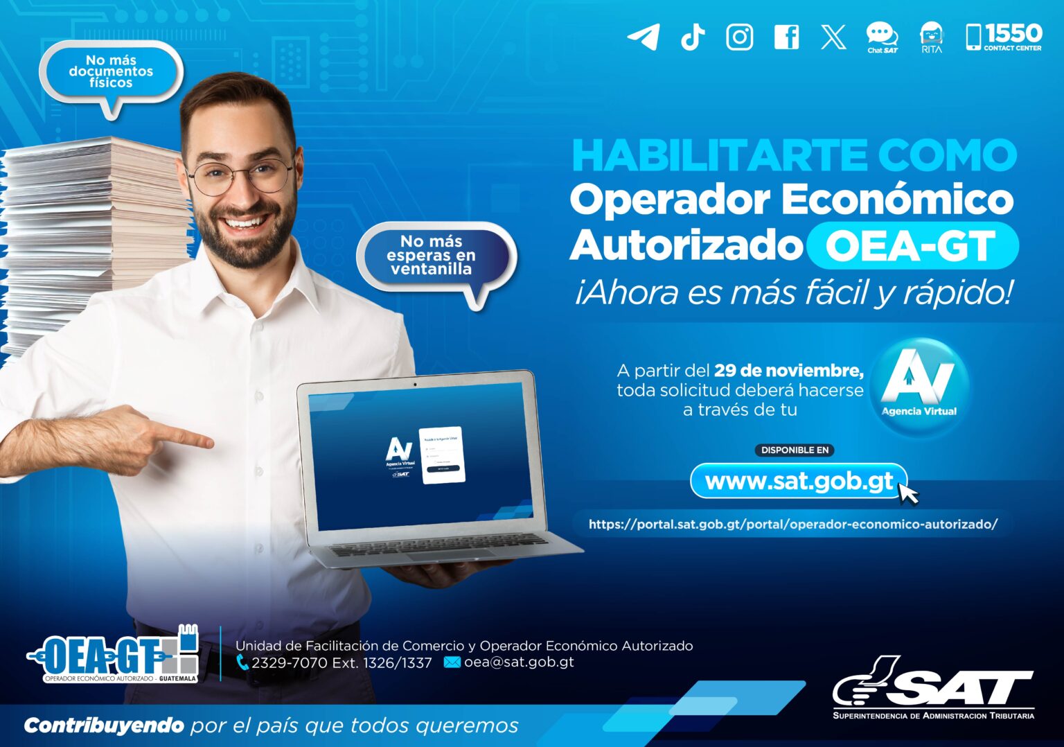 SAT Portal | Authorized Economic Operator - Guatemala